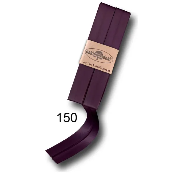 Oaki Doki Biasband Satijn 20mm kleur 150 2 meter | Handwerkwebshop.nl